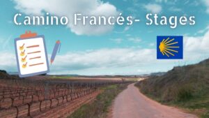 Camino Francés stages Overview of stages of the French Way